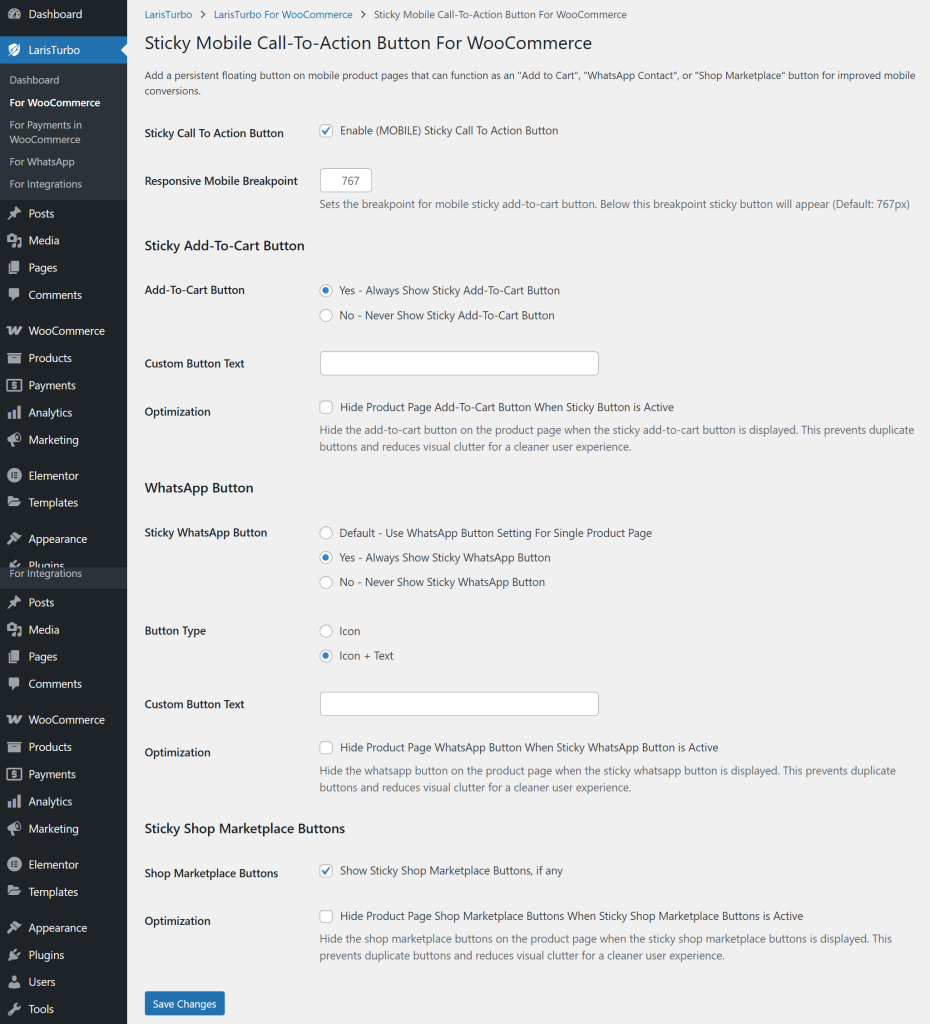 WooCommerce - Sticky Mobile Call-To-Action Button - TokoPressID