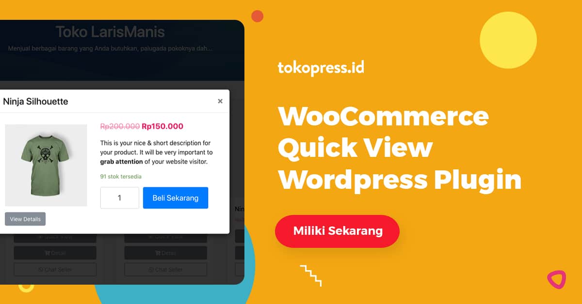 WooCommerce Quick View WordPress Plugin - TokoPressID WooCommerce Quick View WordPress Plugin - TokoPressID